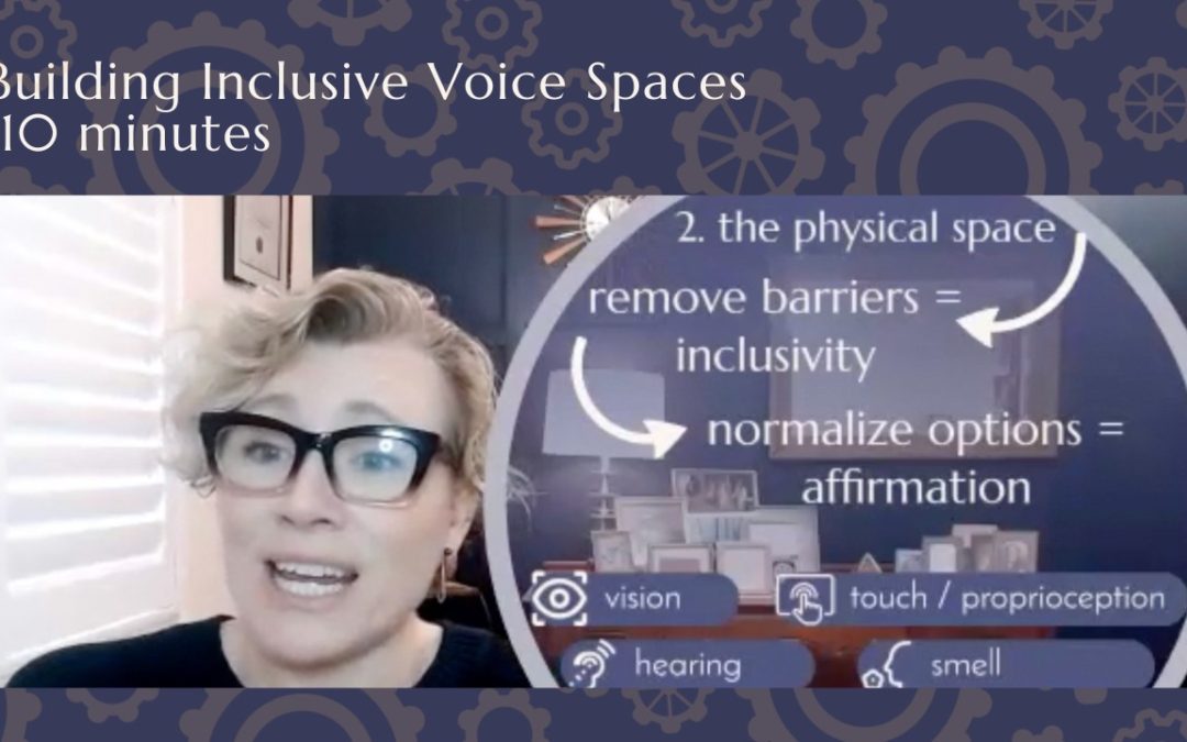 Building Inclusive Voice Spaces - DR SHANNON COATES | VOICE & THE ART ...